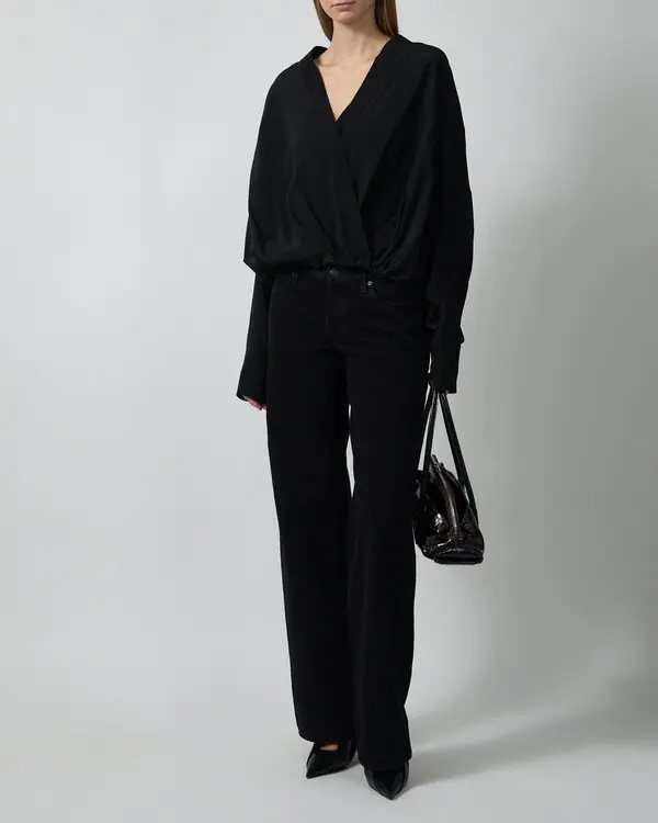 Sportmax Blouse Loose-fit Pure Silk