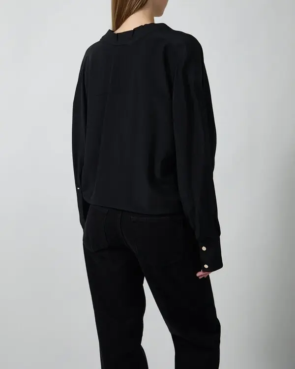 Sportmax Blouse Loose-fit Pure Silk