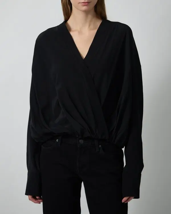 Sportmax Blouse Loose-fit Pure Silk