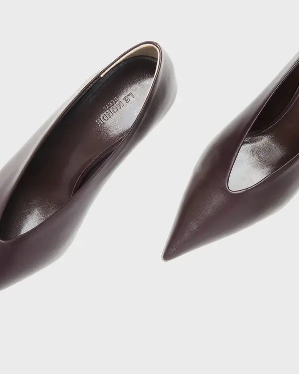 Le Monde Beryl Pumps Babouche Kitten Heel