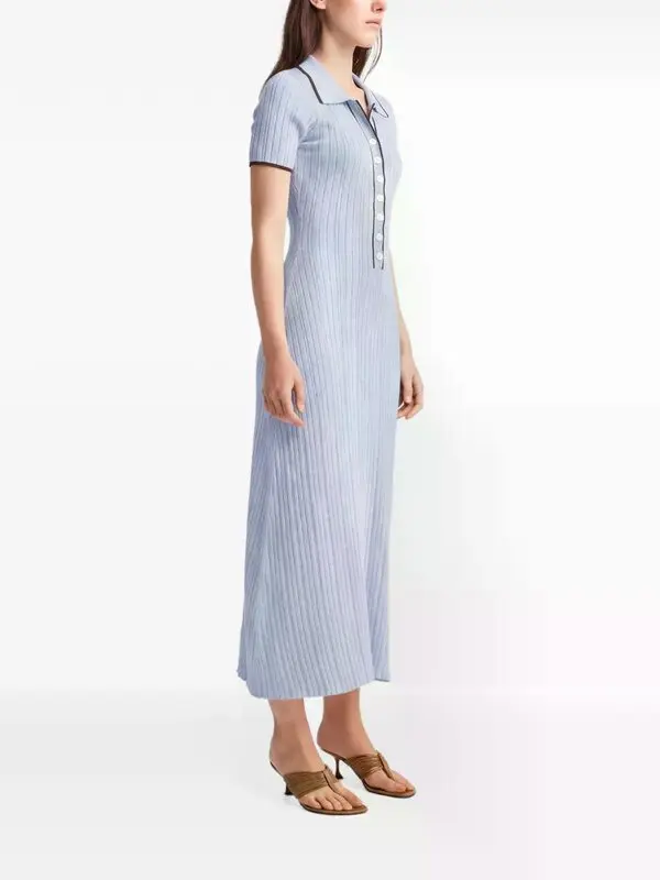 Anna Quan Penelope Ribbed-knit Maxi Dress