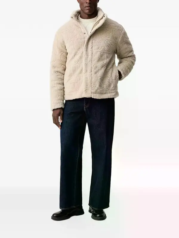 Guess Logo-debossed Jacket
