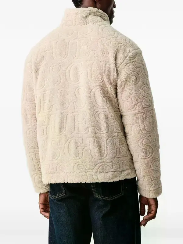 Guess Logo-debossed Jacket