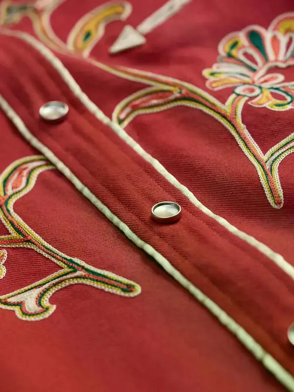 Ralph Lauren Floral Embroidered Shirt