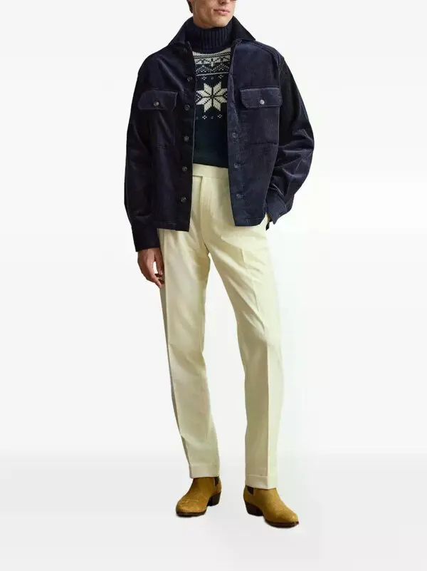 Ralph Lauren Purple Label Clyborn Corduroy Shirt Jacket