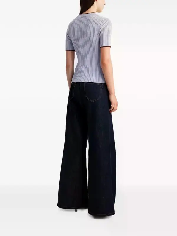 Anna Quan Bebe Ribbed-knit Top