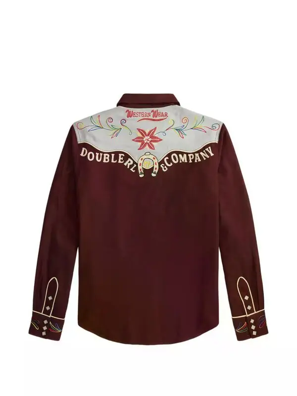 Ralph Lauren Floral-embroidered Shirt