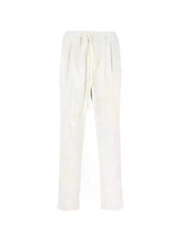 BRIGLIA 1949 Corduroy-effect Drawstring Trousers