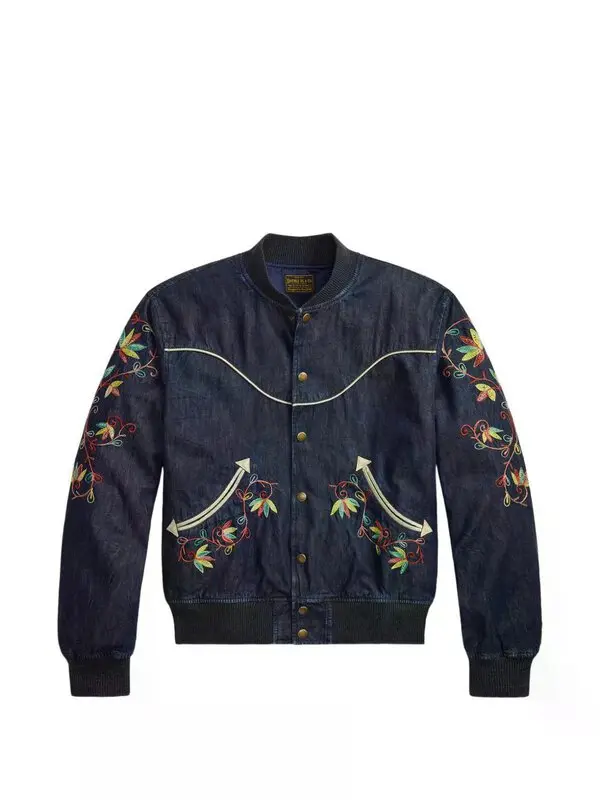 Ralph Lauren Embroidered Bomber Jacket