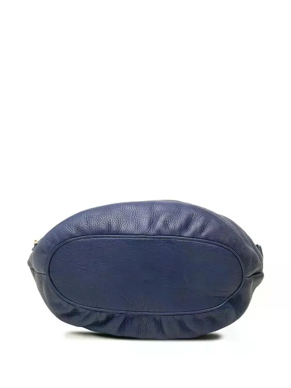 Loewe 2000-2026 Pebbled Calfskin Anagram Hobo Shoulder Bag