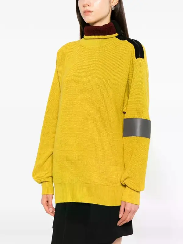 Loewe Zip-detail Ribbed Sweater