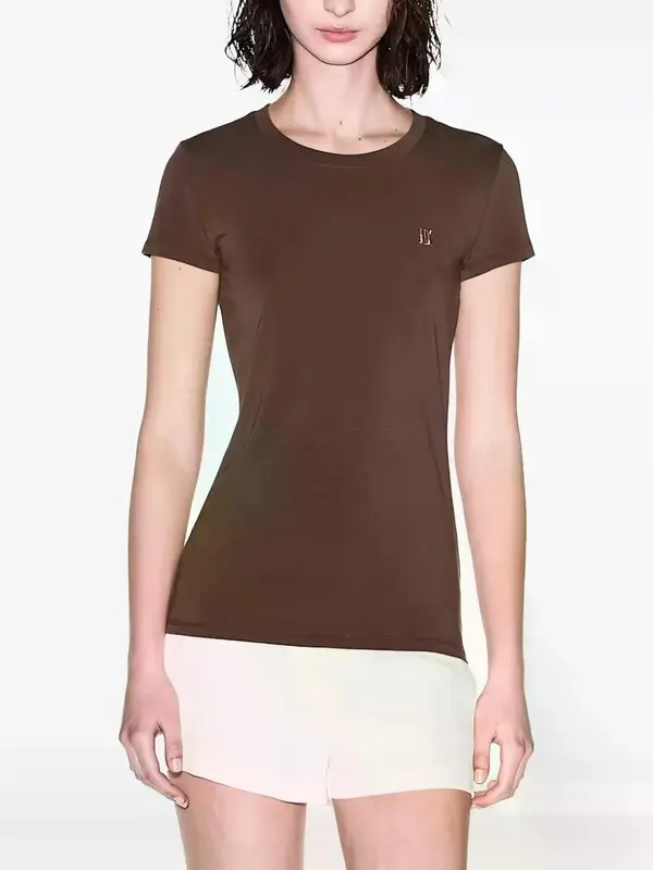 Armani Exchange Logo-plaque T-shirt