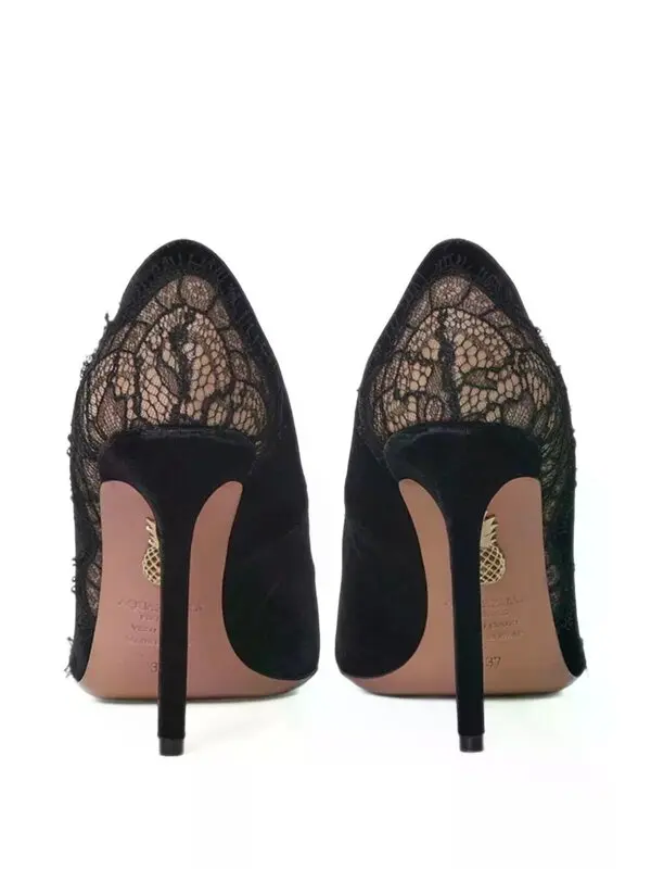 AQUAZZURA Velvet Meadow Pumps 105