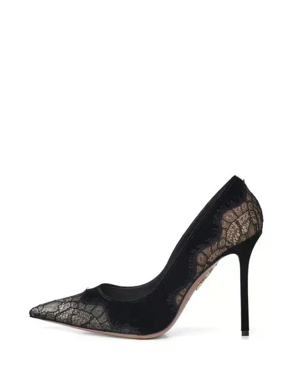 AQUAZZURA Velvet Meadow Pumps 105