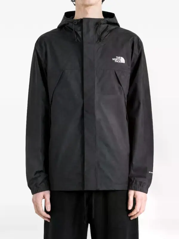 The North Face Logo-print Hooded Jacket - Black