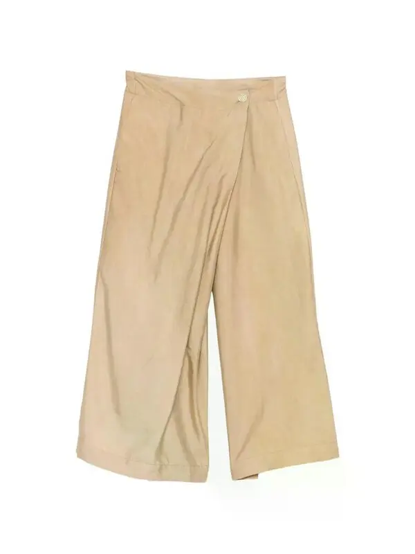 UMA WANG Wrap-front Wide-leg Trousers