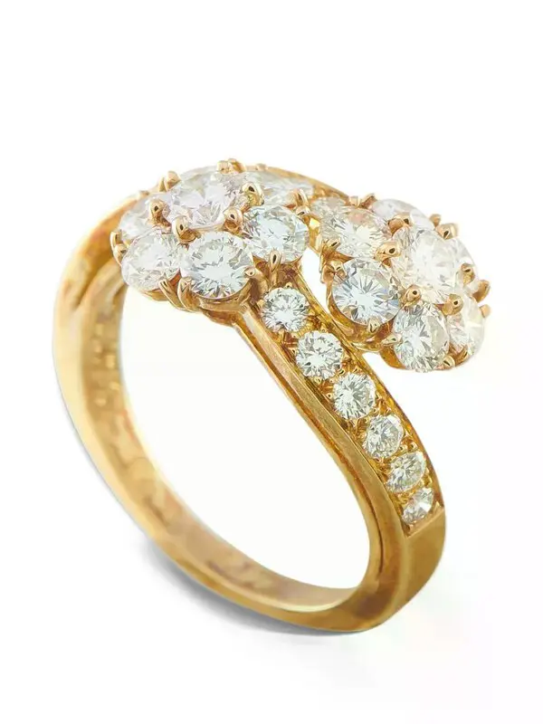 Van Cleef & Arpels Diamond Bypass Ring