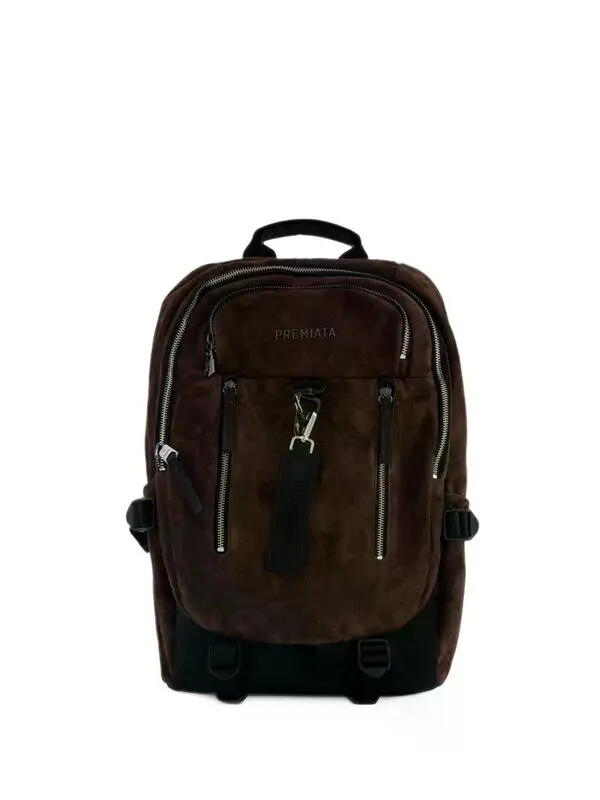 Premiata Suede-panelled Backpack
