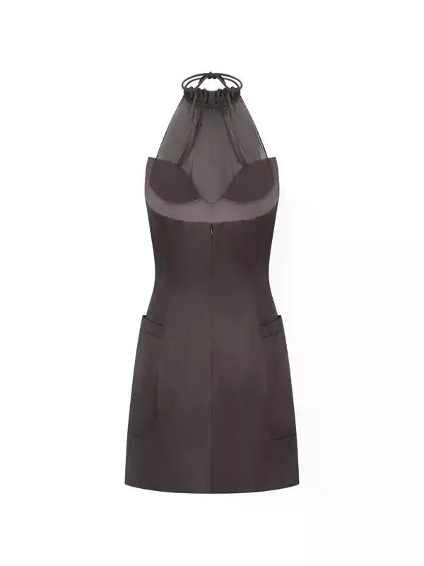 OUDE WAAG Halterneck Mini Dress