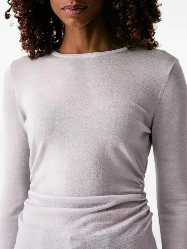 TRUSSARDI Ruched-detail Sweater