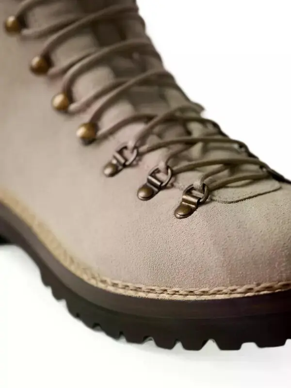 Ralph Lauren Purple Label Darrow Suede Hiking Boots