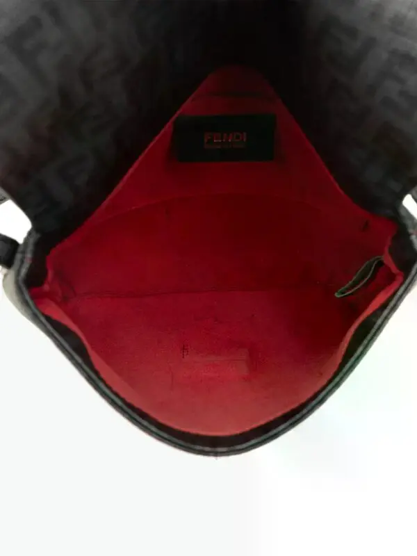 Fendi 2010-2026 Zucchino Spalmati Crossbody Bag