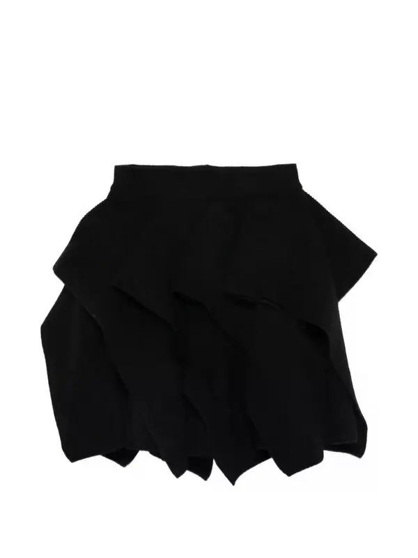 JUUN.J Ruffled Ribbed-knit Sweater