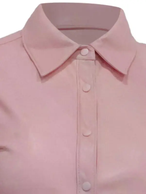 Alice + Olivia Jenn Puff-sleeve Shirt Dress