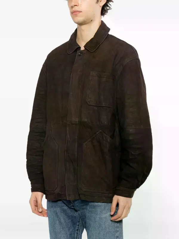 Visvim Suede-finish Leather Jacket