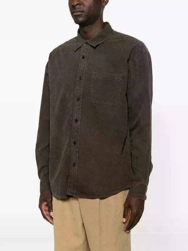 THE ROW Sadel Chest-pocket Button-down Shirt