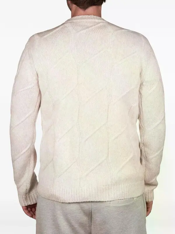 Alpha Studio Cable-knit Sweater