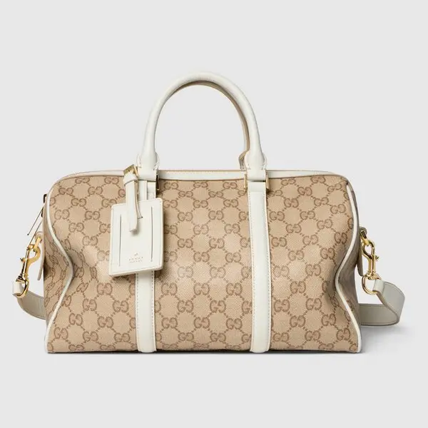 Gucci Small Duffle Bag Gg Canvas