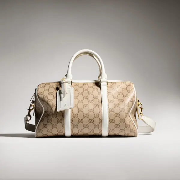 Gucci Small Duffle Bag Gg Canvas