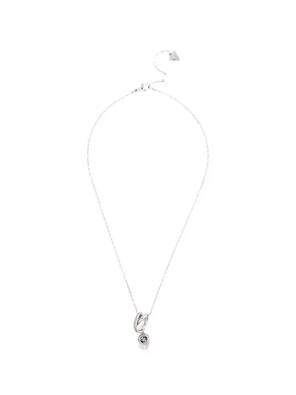 Guess 4g Pearl Pendant Necklace