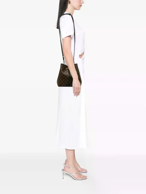 LOUIS VUITTON 2018 Monogram Neonoe Mm Bucket Bag - Brown