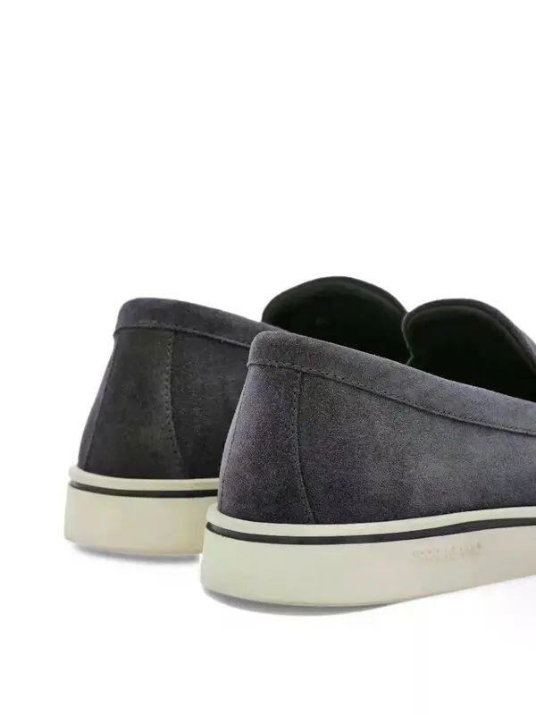 FERRAGAMO Boat Shoes Loafers With Gancini-ornament