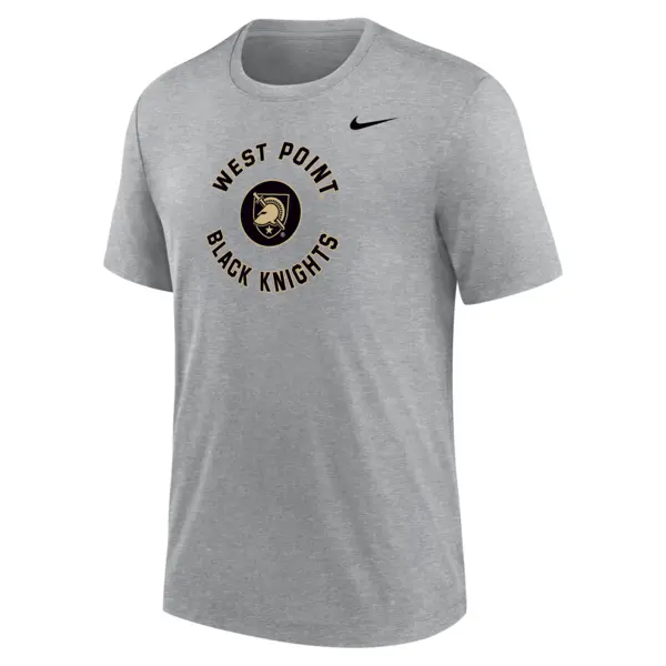 Nike Army Black Knights Football Tri-blend T-shirt - Grey