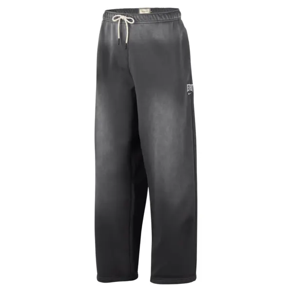 Nike Detroit Pistons Standard Issue Therma-fit Fleece Basketball Pants - Grey