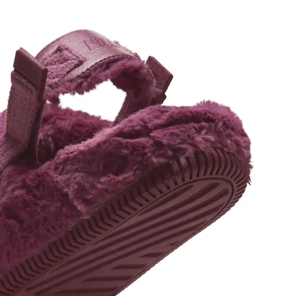 Nike Calm Se Faux Fur Mules