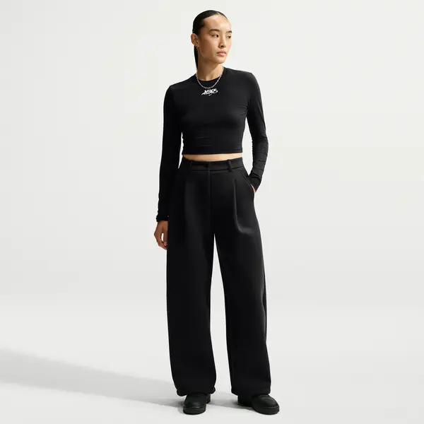 Nike Sportswear Slim Cropped Long-sleeve T-shirt