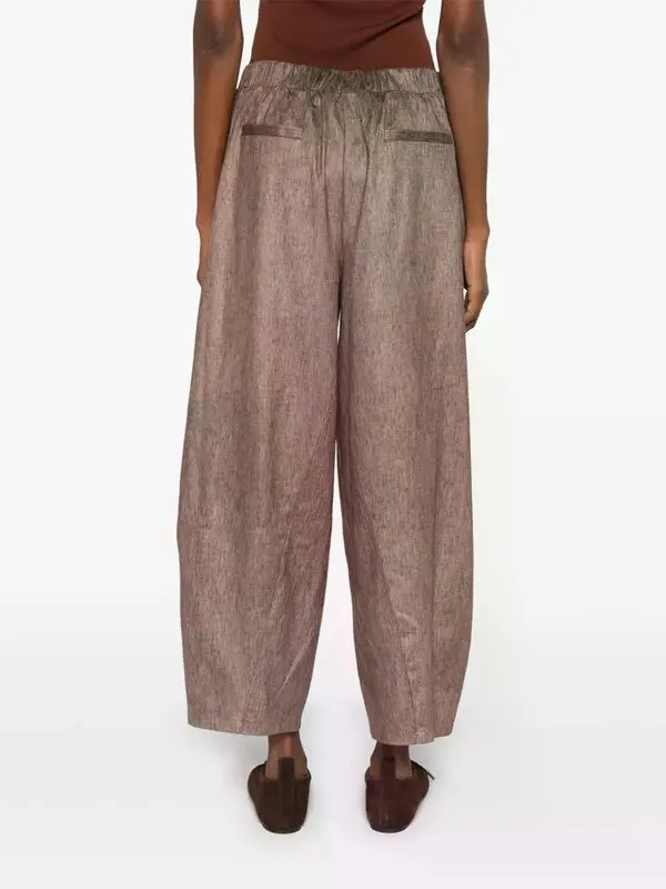 PLEASE Elasticated-waistband Trousers