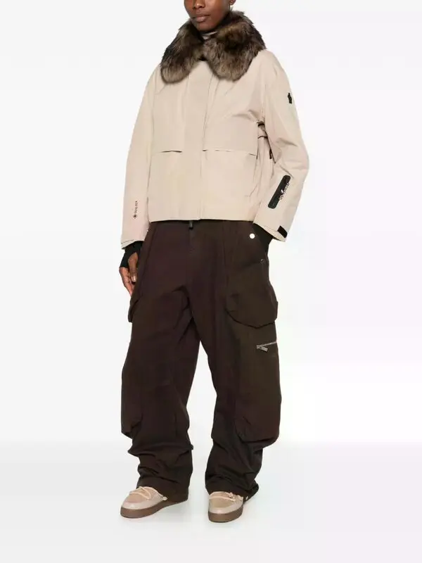 Moncler Faux-fur Trim Jacket