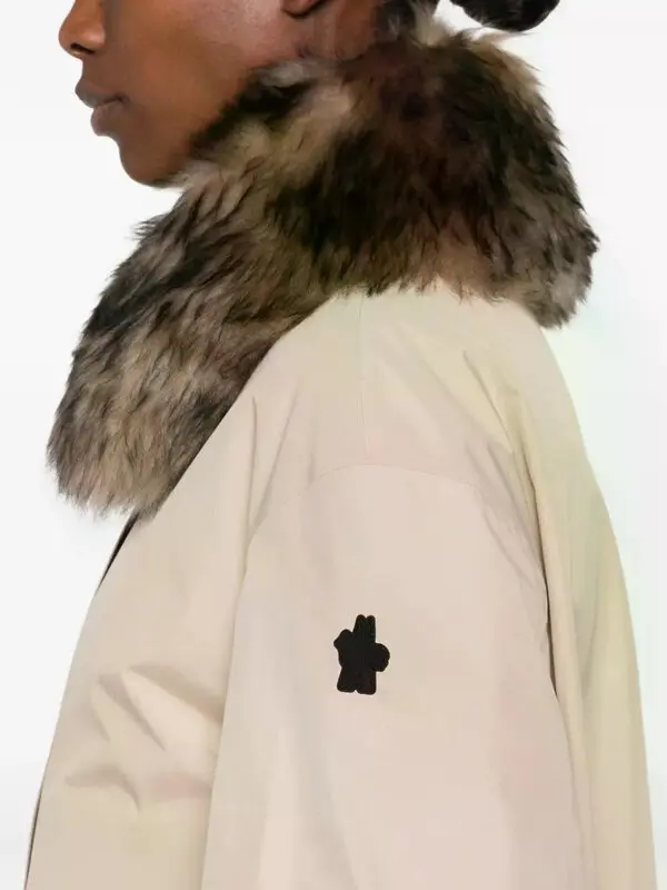 Moncler Faux-fur Trim Jacket