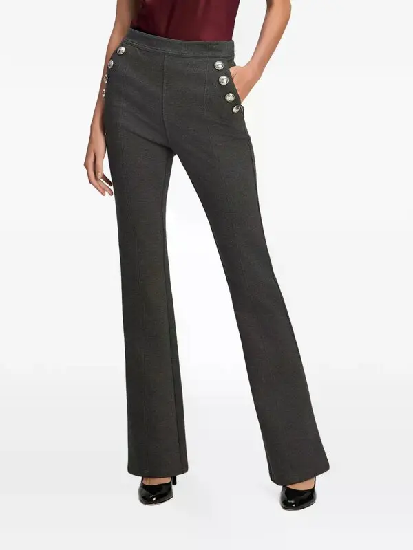 Cinq À Sept Suzette Button-embellished Trousers
