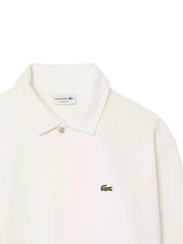 Lacoste Polo-collar Piqué Sweatshirt