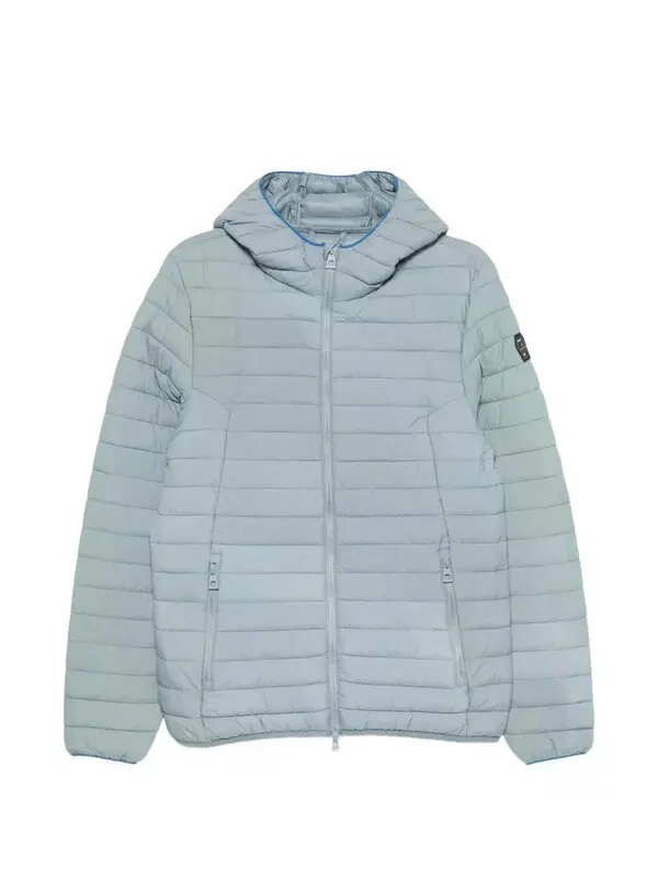 PIQUADRO Quilted Hooded Jacket