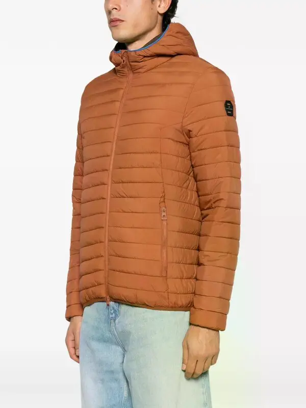 PIQUADRO Hooded Quilted Jacket