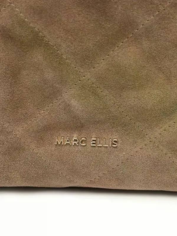 MARC ELLIS Estrella L Quilted Suede Shoulder Bag