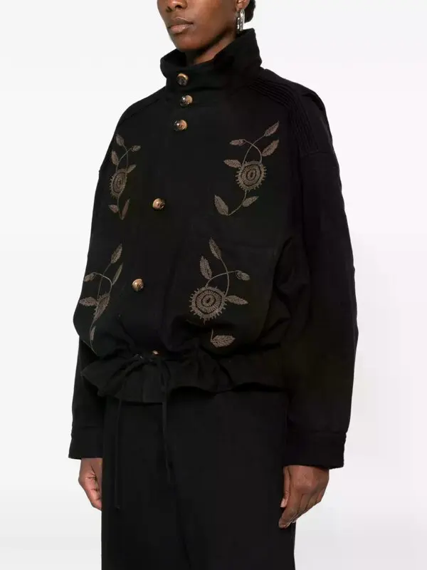 Antik Batik Aristide Floral-embroidered Jacket