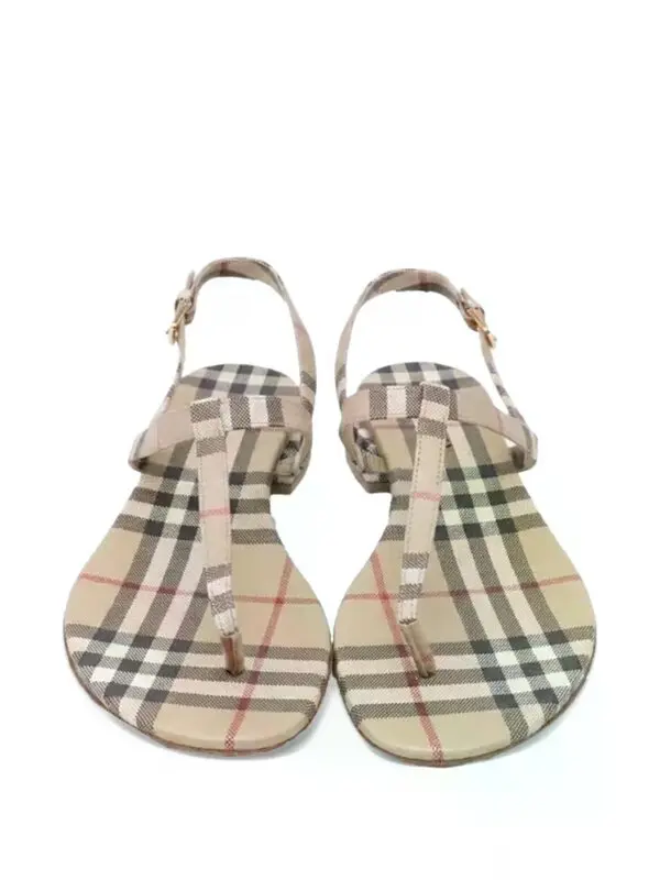 Burberry Emily Check Sandals